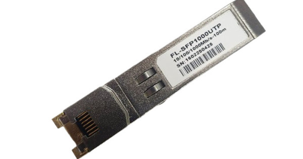 Flextreme FL-SFP1000UTP SFP Module Gigabit UTP 1000 Mbps